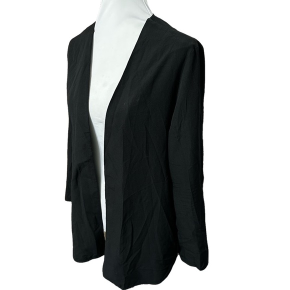 Jackets & Coats | Womens Large Black Cover Up Jacket | Poshmark